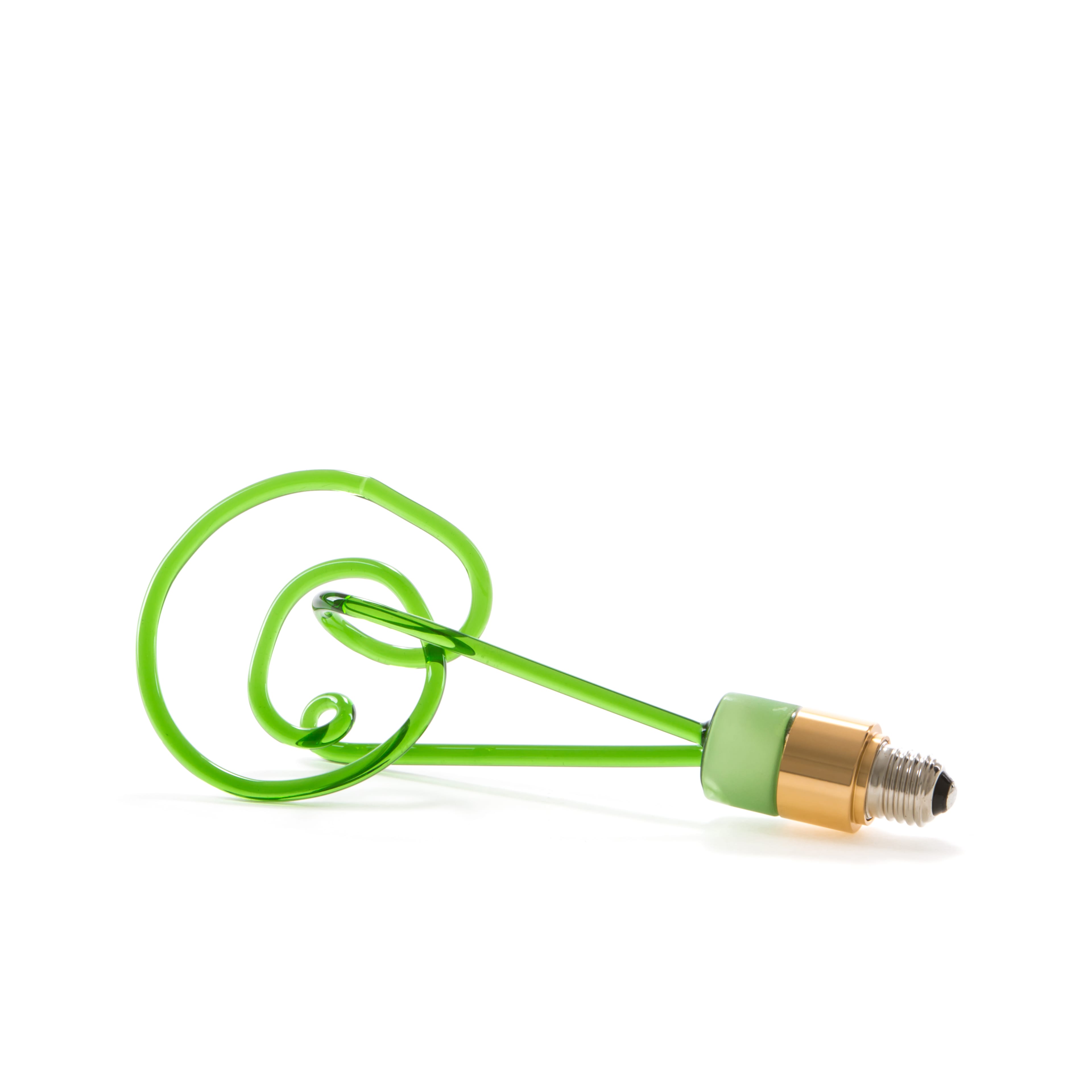Twist Lamp Green – SELETTI